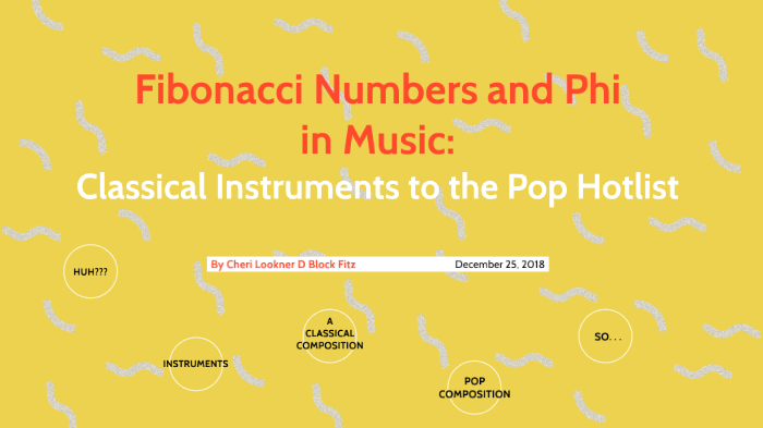 Fibonacci and Phi in MUSIC and Music Composition!! by Cheri Lookner on ...