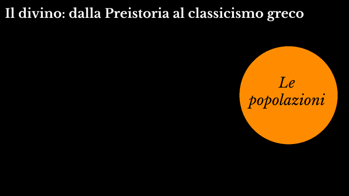 La raffigurazione del divino dalla Preistoria al classicismo greco by ...