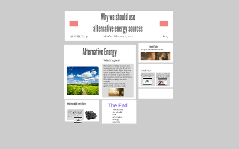 Why we should use alternative energy sources by Purefoy5 I&E Denton on ...