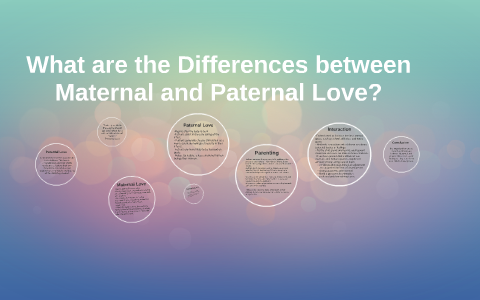Maternal and Paternal Love by katie hahn on Prezi