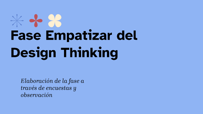 Fase Empatizar del Design Thinking by Yenoveva De la cruz on Prezi