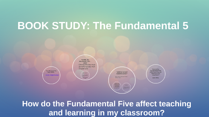 BOOK STUDY: The Fundamental 5 by Leona Hunt on Prezi