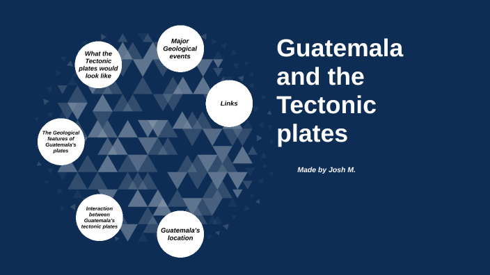 Guatemala Tectonic plates by Joshue Mejorada on Prezi