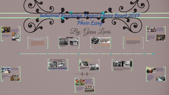 Industrial Revolution Project Choice Board 2016 by Givon Lewis on Prezi