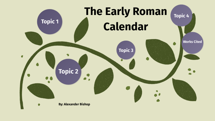 The Early Roman Calendar by Alex Bishop on Prezi