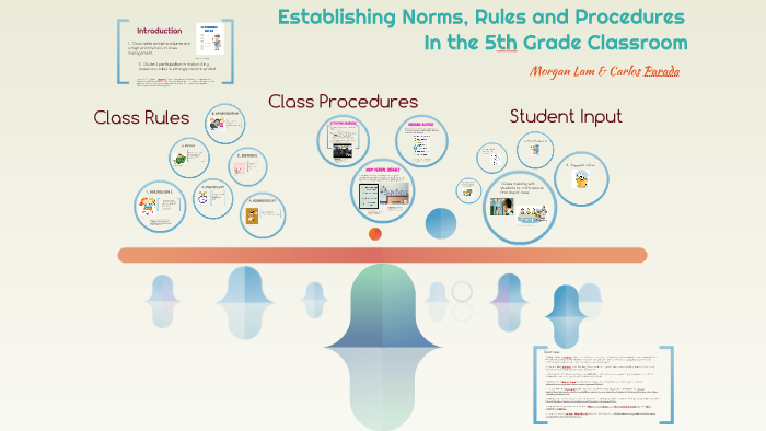 Establishing Norms, Rules and Procedures by Carlos Parada