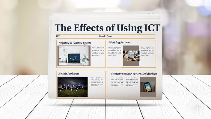 Igcse Ict Chapter 5 The Effects Of Using Ict By Rosedel Rosas On Prezi