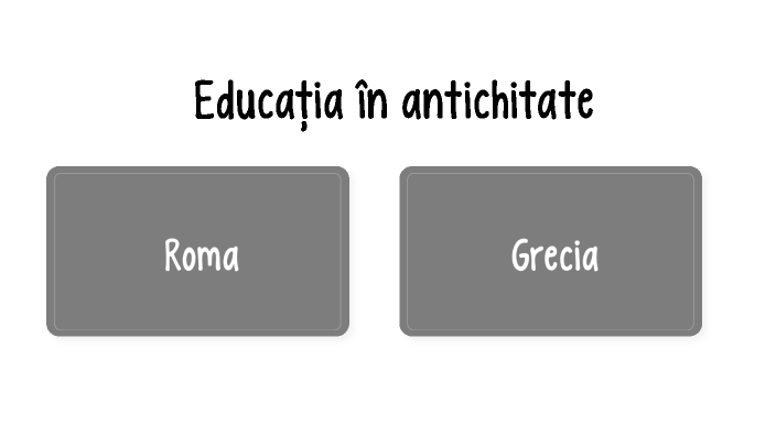 Educația în antichitate by iulia manolache on Prezi