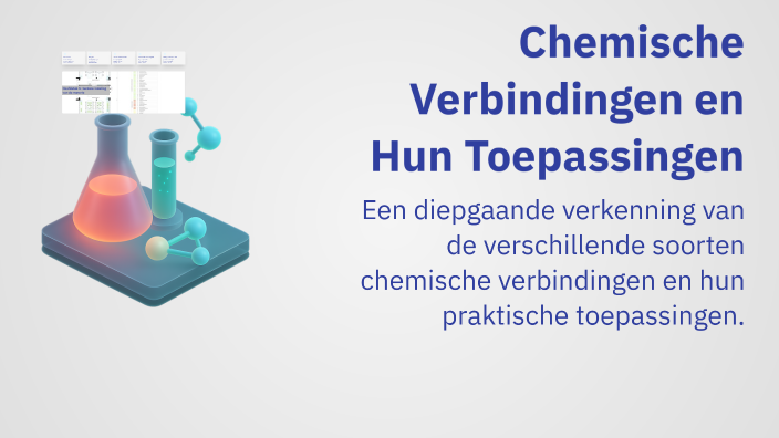 Chemische Verbindingen en Hun Toepassingen by Louise De Gryse on Prezi
