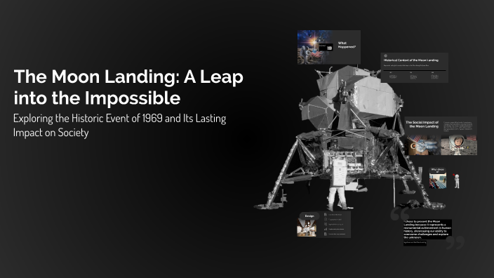 The Moon Landing: A Leap into the Impossible by By_Golder on Prezi