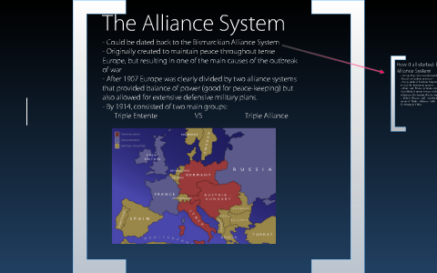 The Alliance System (World War I) by Vivian Metselaar on Prezi