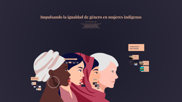 Impulsando la igualdad de género en mujeres indígenas by Adriana Paola ...