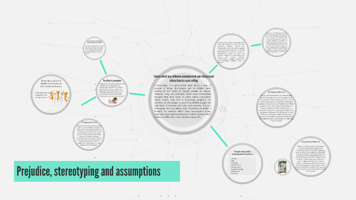 Prejudice, stereotyping and assumptions by Maisie Cooper on Prezi