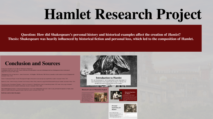 Hamlet Research Project by Eli Baggett on Prezi
