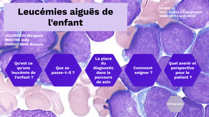 Leucémies aigues lymphoblastique enfant by blub blub on Prezi