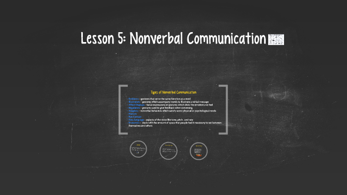 Lesson 5: Nonverbal Communication by ralph kelson estigo