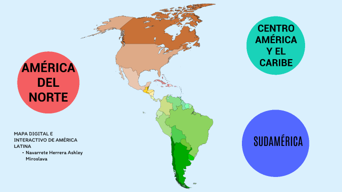 MAPA DE AMÉRICA by Sánchez Arriaga Iratzi Valeria on Prezi
