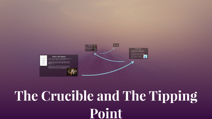 The Crucible and The Tipping Point by on Prezi