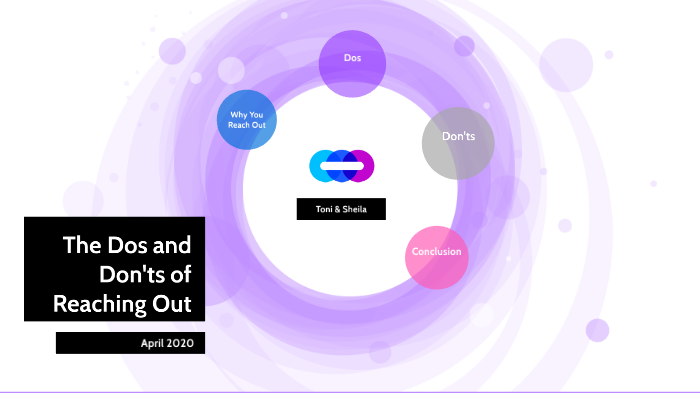 Dos and Dont's of Proactive Reach-out by Toni Shelton on Prezi