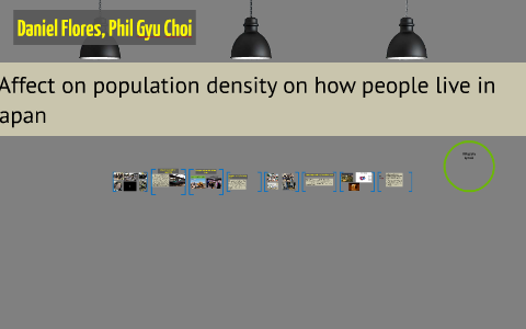 Affect on population density of how people live in Japan by philgyu ...