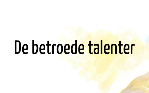 De betroede talenter by Emil Spure Olsen on Prezi