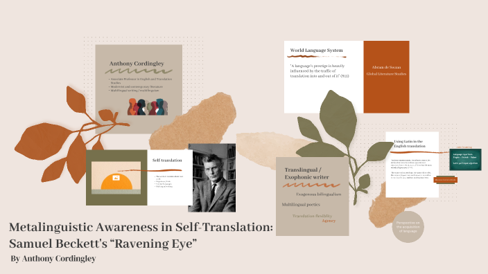 Metalinguistic Awareness By Joyce Chweiri On Prezi