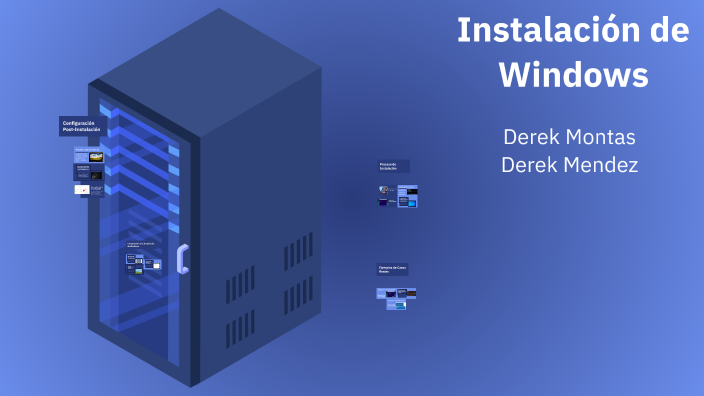 Instalación de Windows by derek montas on Prezi