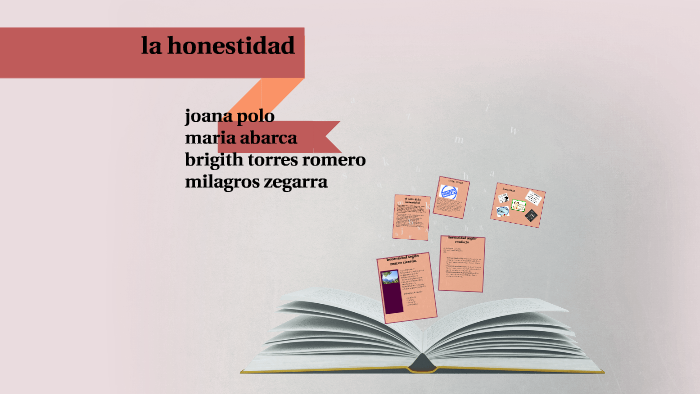 honestidad definicion by maria abarca on Prezi