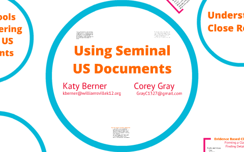 Seminal US Documents by Katy Berner-Wallen on Prezi