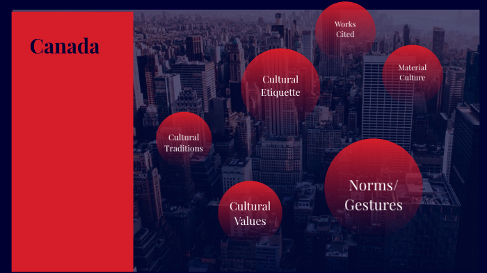 Cultural Immersion Canada by Joseph Katosh on Prezi