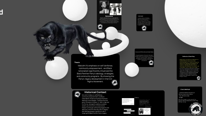 How Malcolm X Infuenced the Black Panther Party by Erin Lewis on Prezi