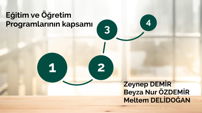 Eğitim ve Öğretim Programlarının kapsamı by Yusuf Yılğın on Prezi