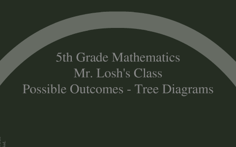 5th Grade Math - Possible Outcomes - Tree Diagrams by David Losh on Prezi