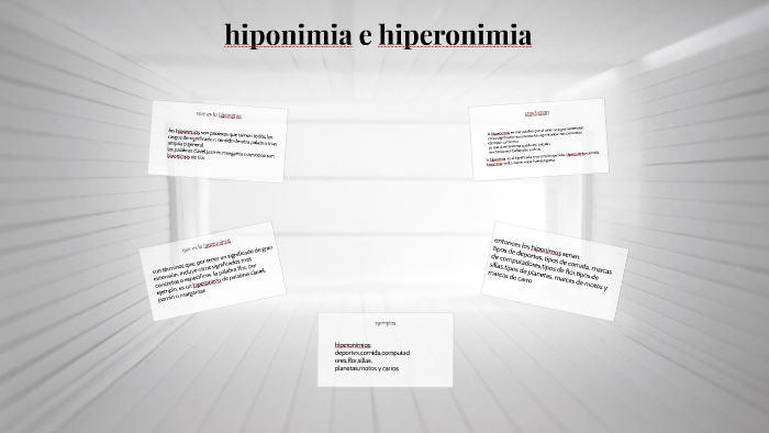 hiponimia e hiperonimia by carlos gonzalez on Prezi