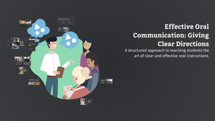 Effective Oral Communication: Giving Clear Directions by Ray Victor ...