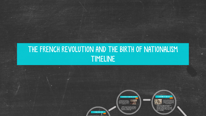 THE FRENCH REVOLUTION > THE BIRTH OF NATIONALISM TIMELINE by Shelly ...