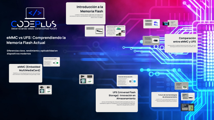 eMMC vs. UFS: Comparativa de Memorias Flash by Viuda Negra on Prezi