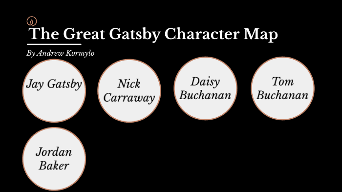 Great Gatsby Character Map by Andrew Kormylo on Prezi