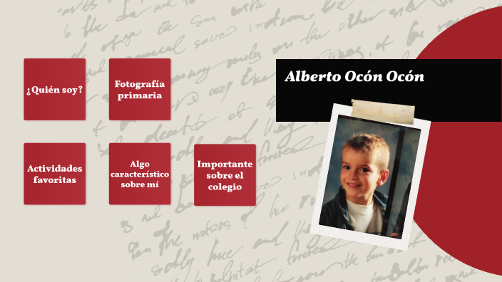 Biografía infancia Alberto by Alberto Ocón Ocón on Prezi
