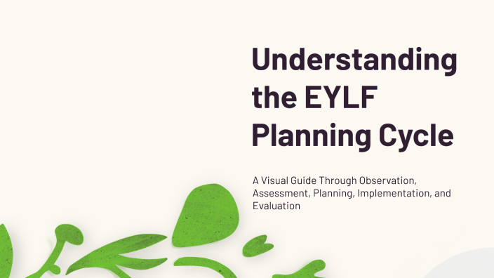 Understanding the EYLF Planning Cycle by Fatma Ashour on Prezi