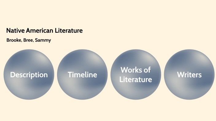 Native American Literature by Sammy Surgala on Prezi