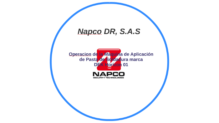 Napco DR, S.A.S by David Evertz on Prezi