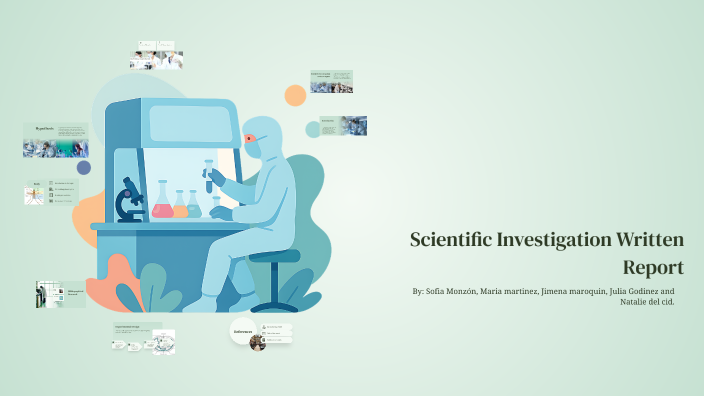 Scientific Investigation Written Report by Julia Victoria Godinez ...