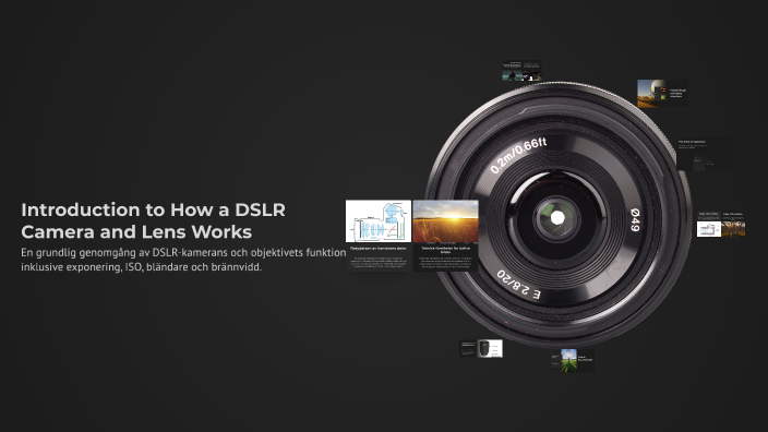 Introduction to How a DSLR Camera and Lens Works by Bartosz Koscielniak ...