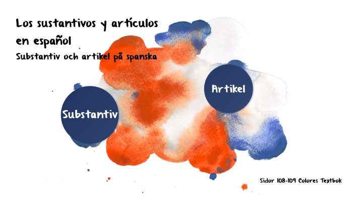Los sustantivos y artículos en español by Miles Harvey on Prezi