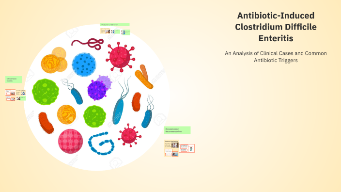 Antibiotic-Induced Clostridium Difficile Enteritis by ana tershnjaku on Prezi
