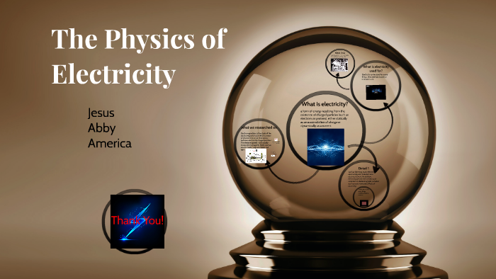 The Physics of Electricity by America Camacho on Prezi