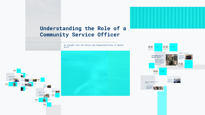 Understanding the Role of a Community Service Officer by Rachel Dorff ...