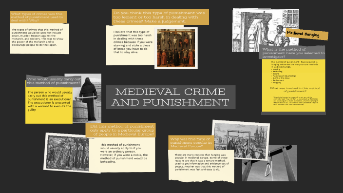 Medieval Crime and Punishment - Finn J by Finn Juhasz on Prezi