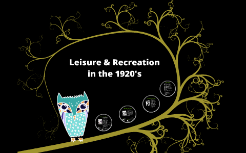 Leisure & Recreation in the 1920's by Monica Jones on Prezi